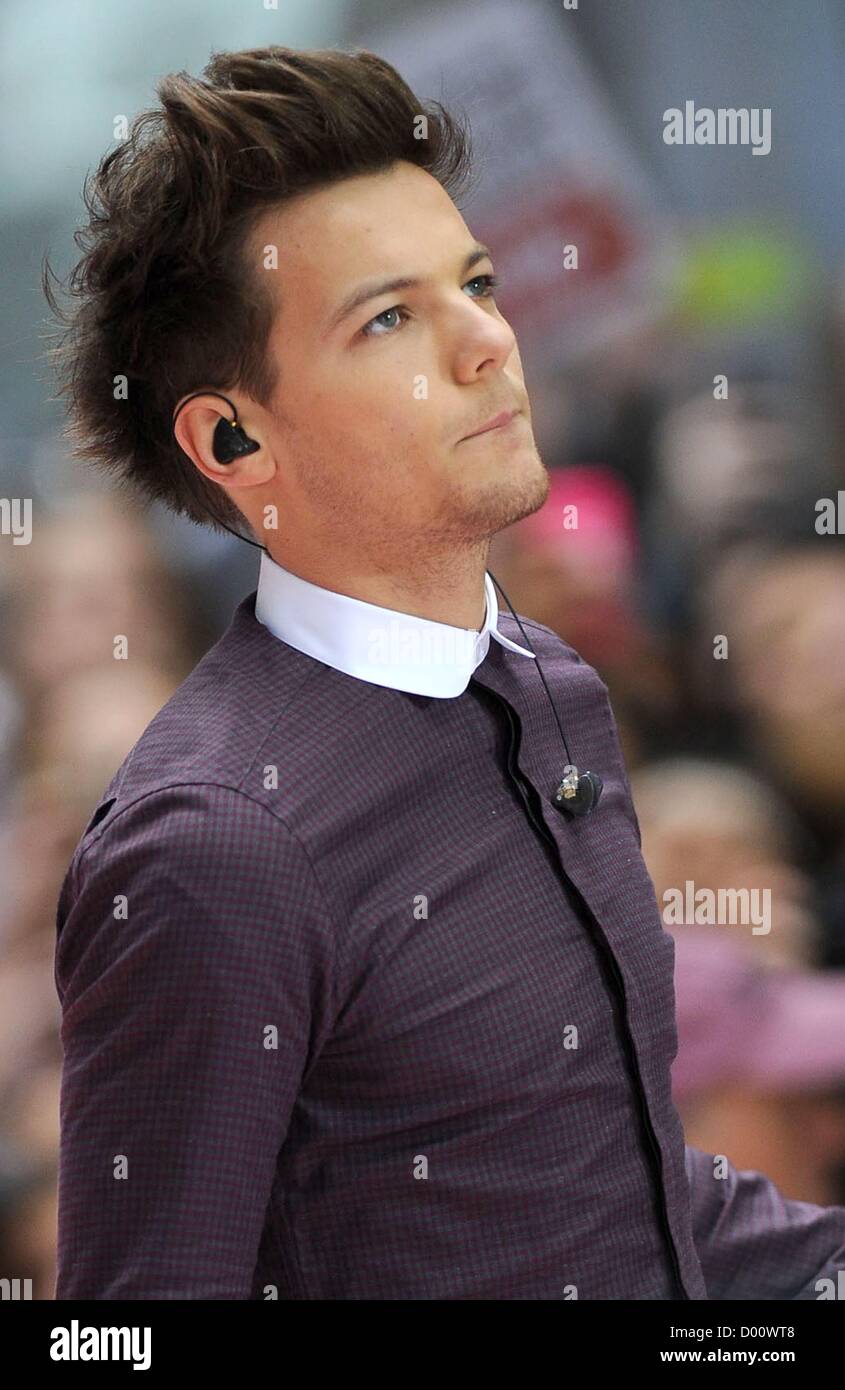New York, USA. 13th November 2012. Louis Tomlinson on stage for NBC ...