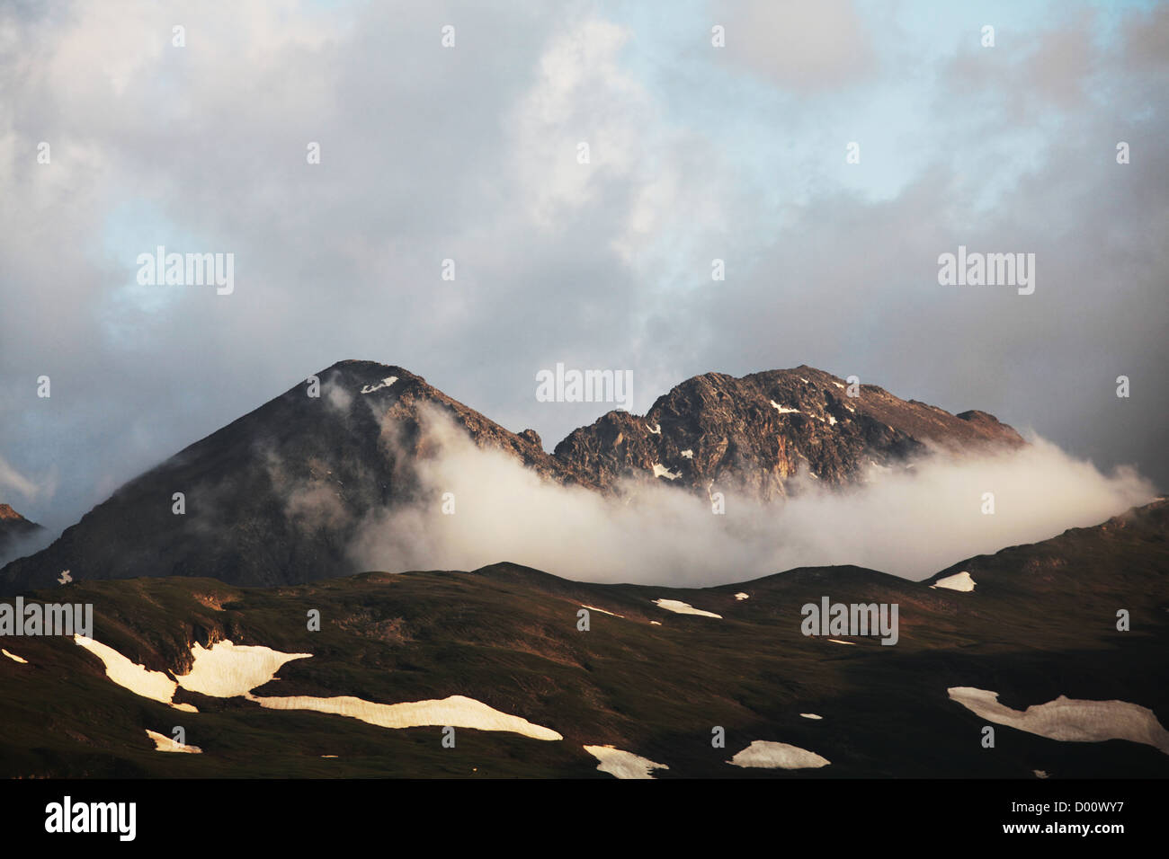 High mountains Stock Photo - Alamy