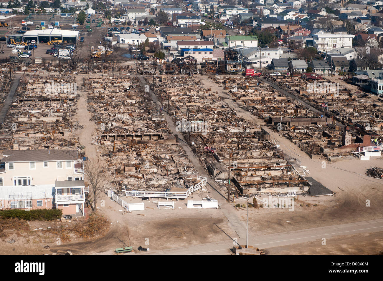 Fire Hurricane Sandy