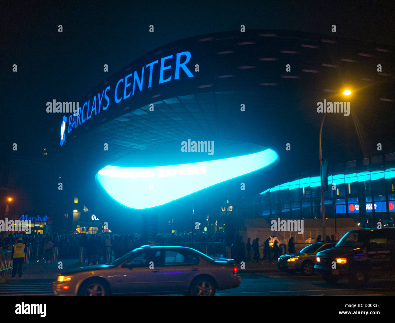 Barclays center in downtown Brooklyn NY Stock Photo - Alamy