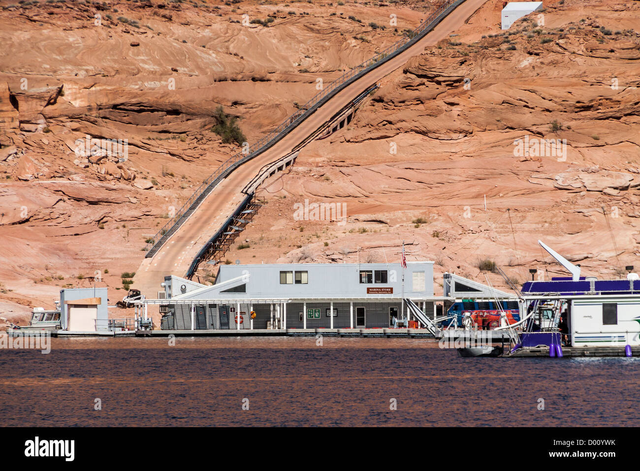 Dangling Rope Marina on Lake Powell in "Glen Canyon National Recreation ...