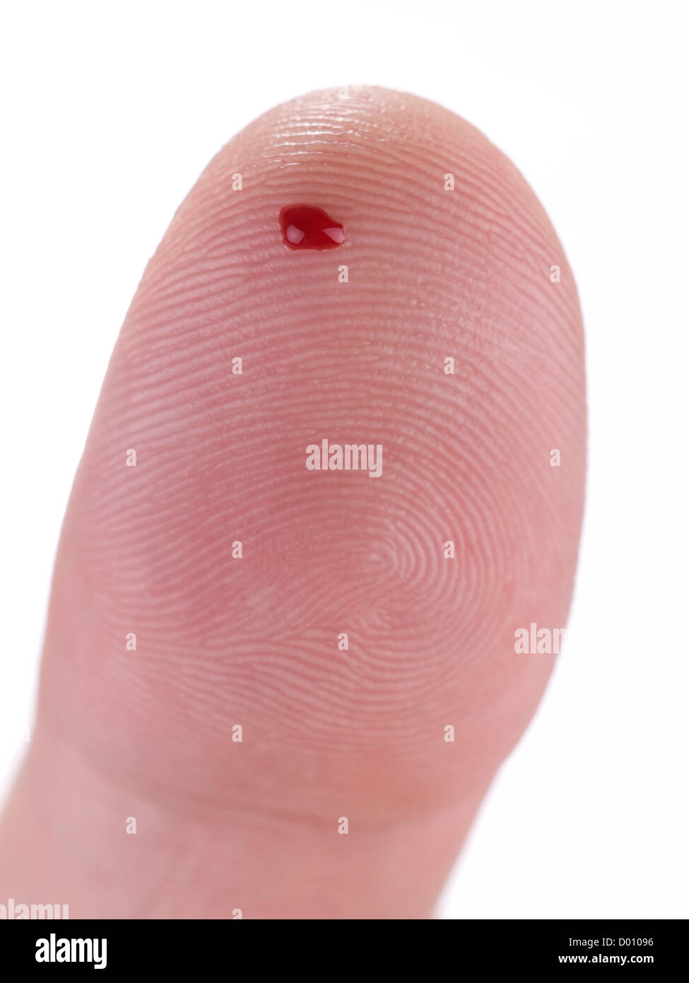 Blood thumbprint finger print isolated hi-res stock photography and ...