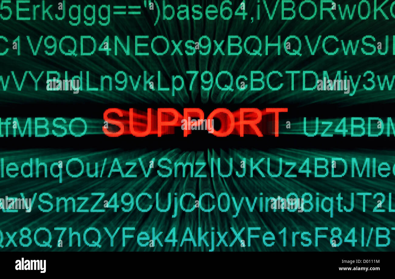 Screen code concept Stock Photo - Alamy