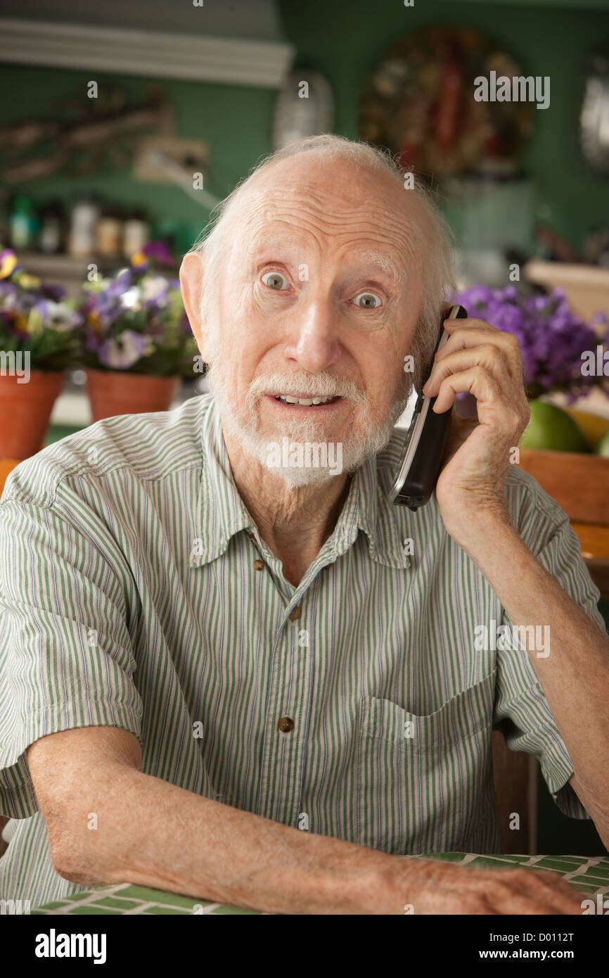 Listen geriatric man hi-res stock photography and images - Alamy