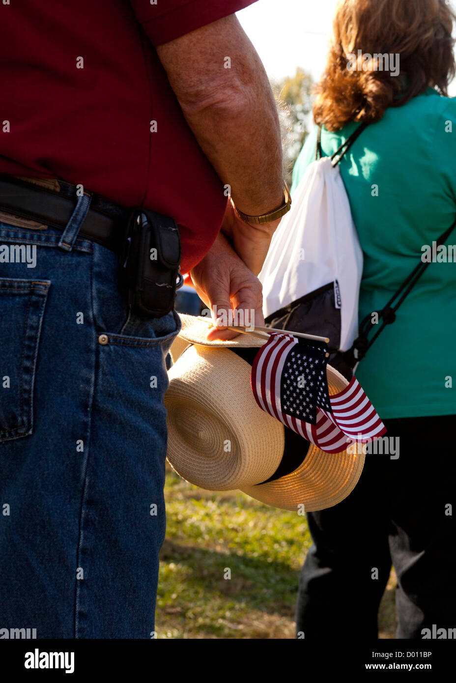 Carrying flags hi-res stock photography and images - Alamy