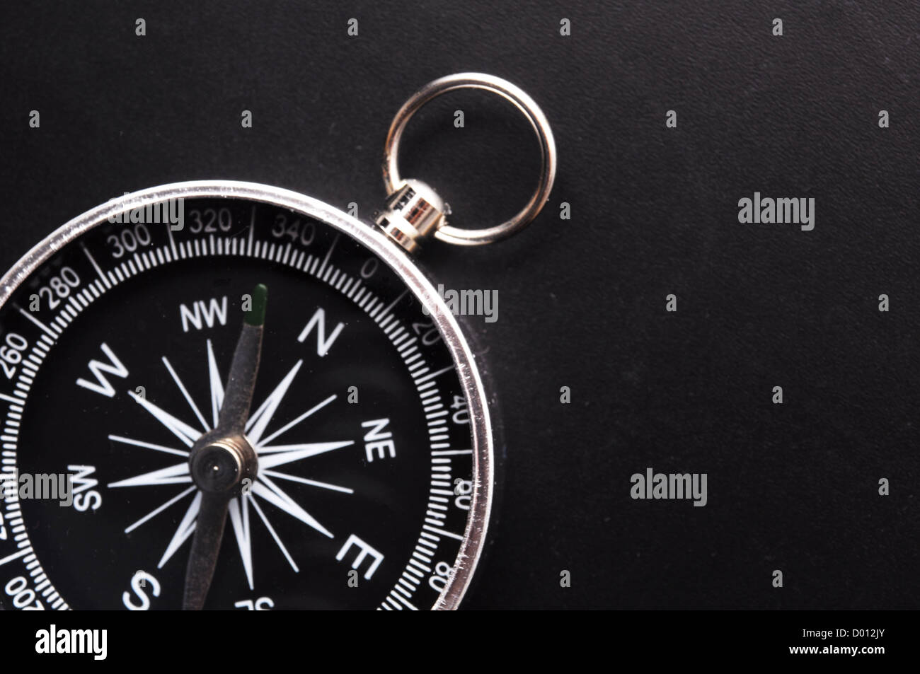 business compass and copyspace for a text message Stock Photo - Alamy
