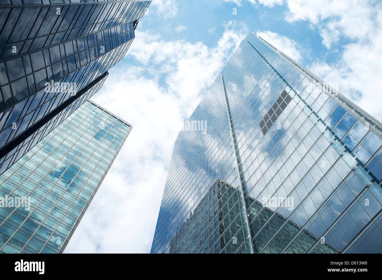 Looking up at the Mesirow Financial building in Chicago, IL, on July 27 ...