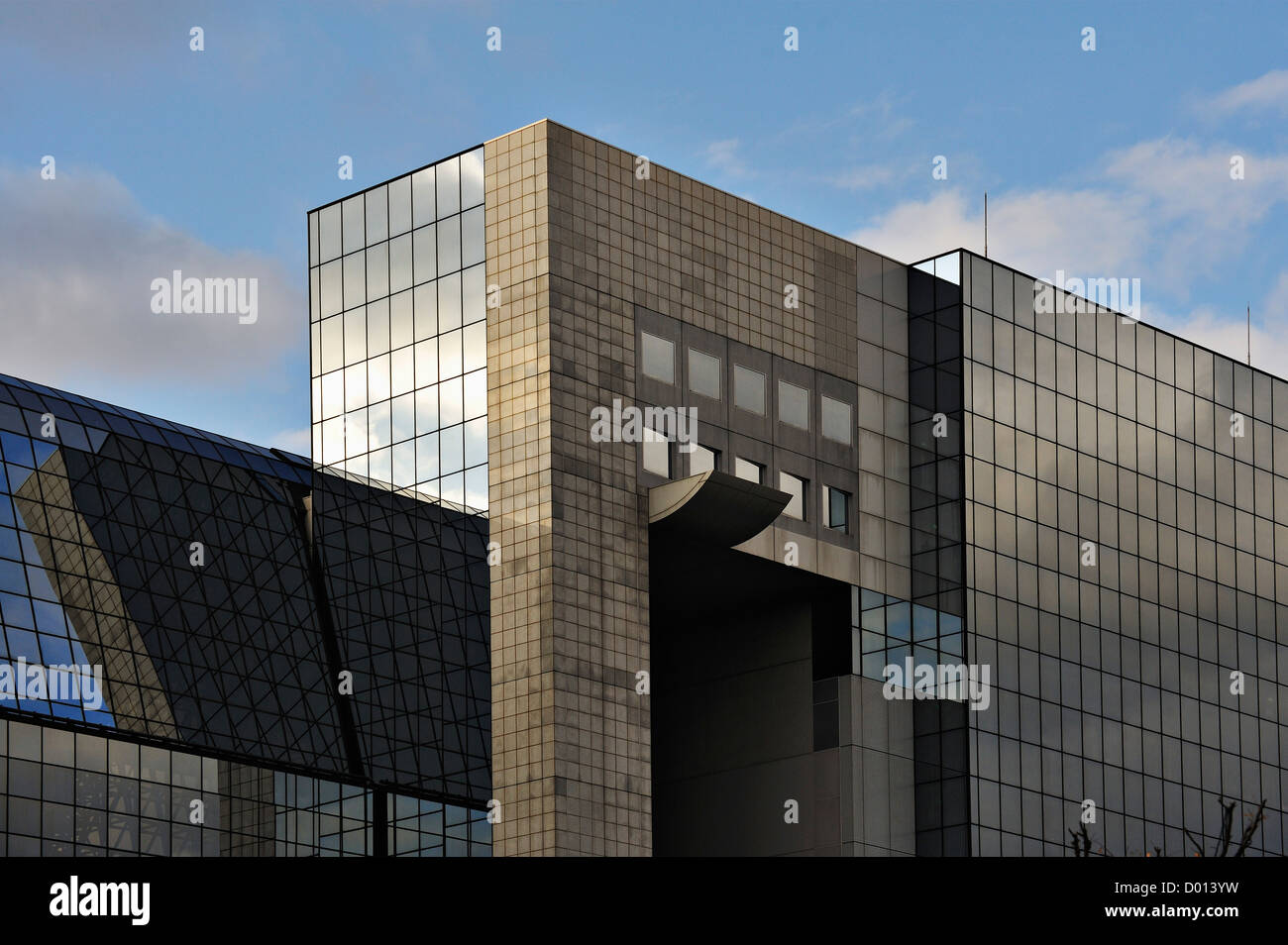 Part of The Cube - Kyoto central station building, Kyoto, Japan Stock ...