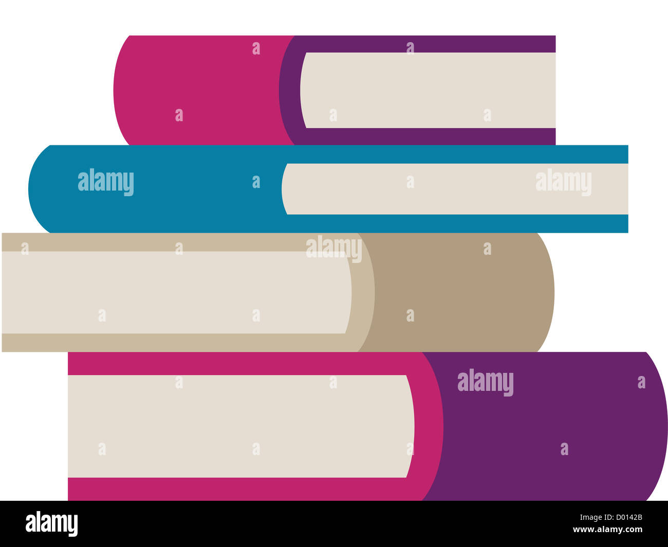 Art books cut out hi-res stock photography and images - Alamy