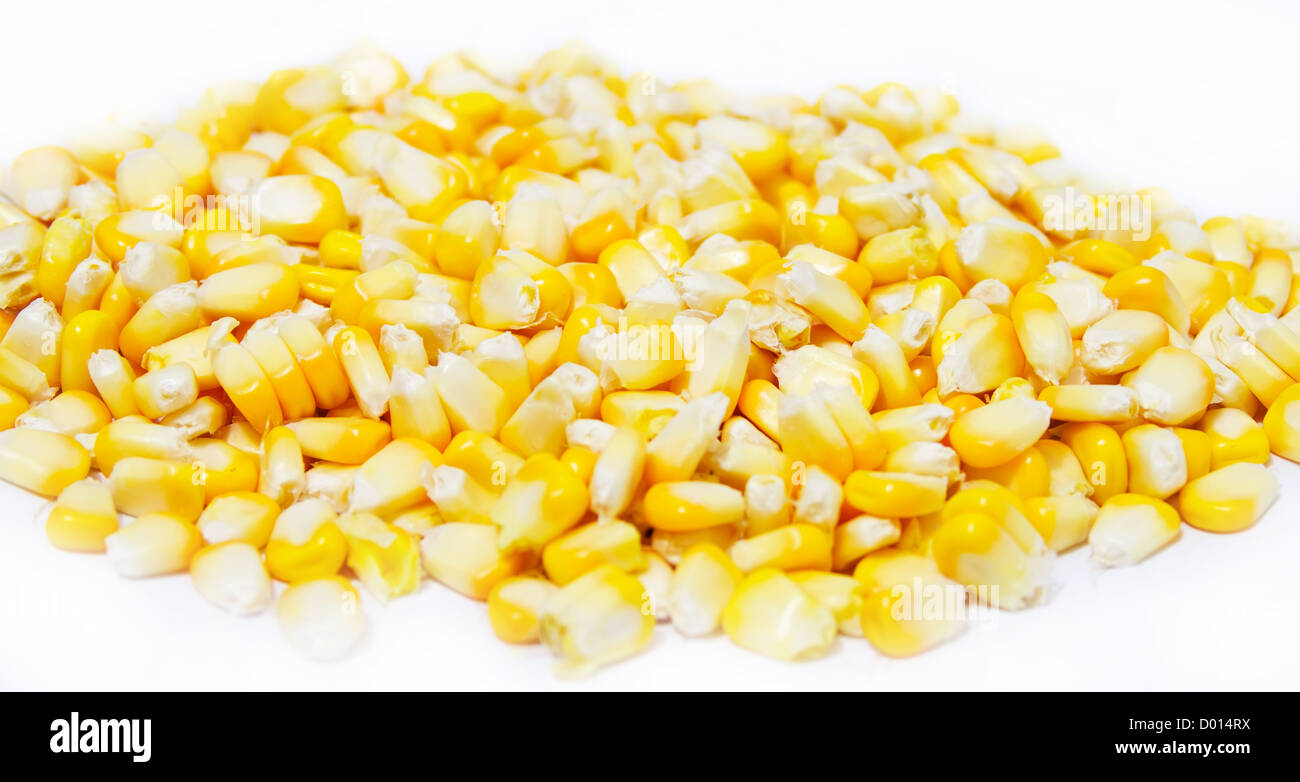Close-up of fresh corn kernels Stock Photo - Alamy
