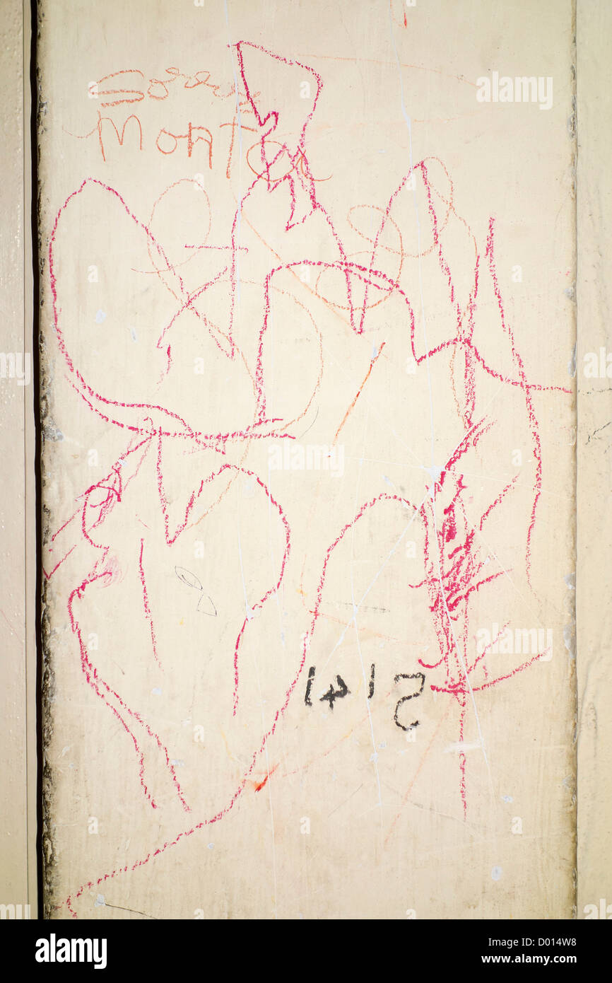 Wall scribbling hi-res stock photography and images - Alamy