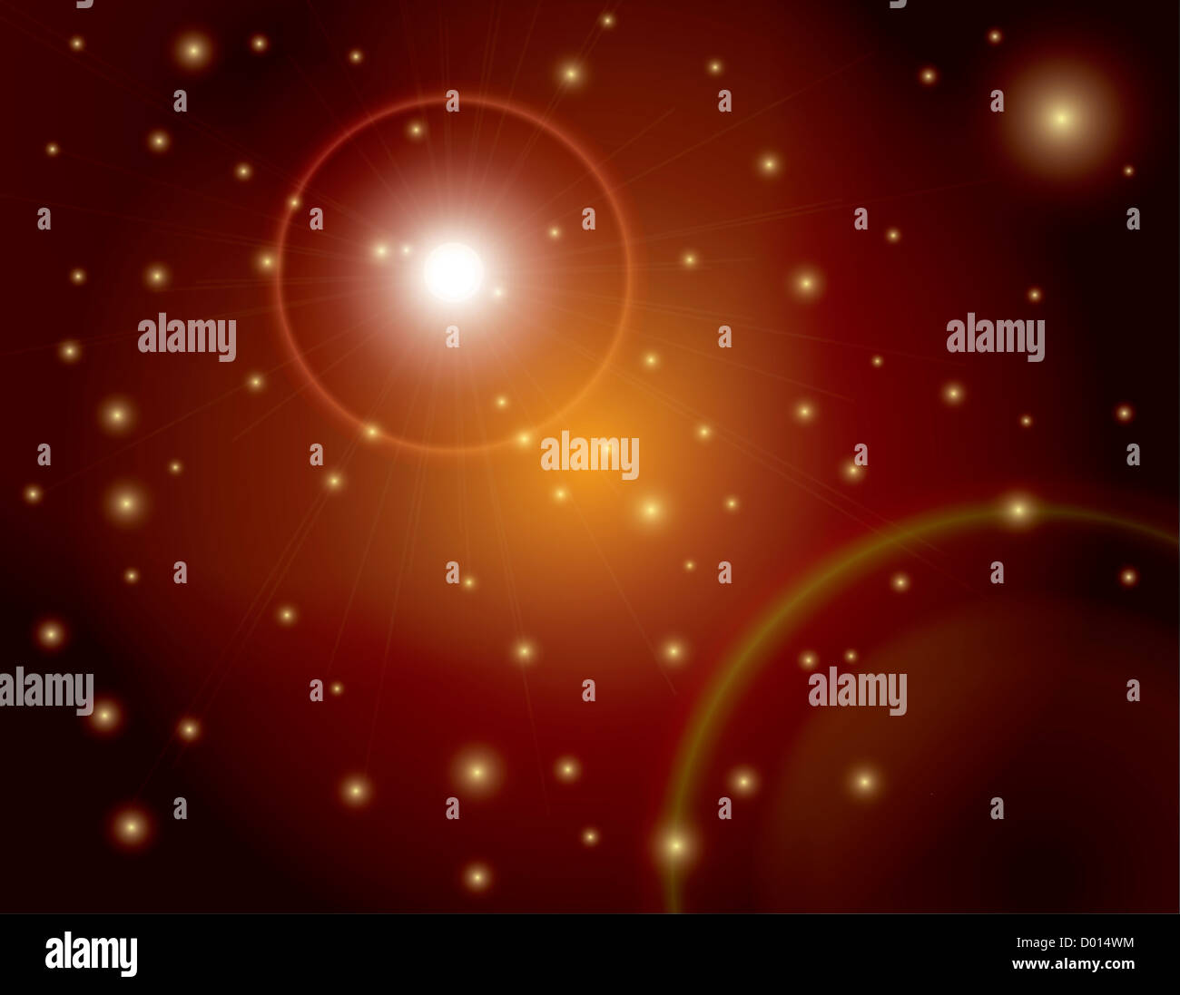 Universe planets nebula cloud background hi-res stock photography and ...