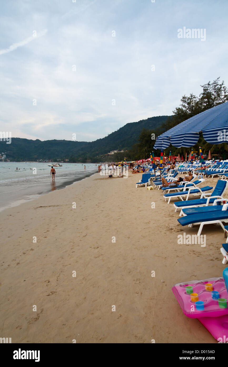 Beach Impressions of Patong Beach on Phuket Island, Thailand Stock Photo - Alamy