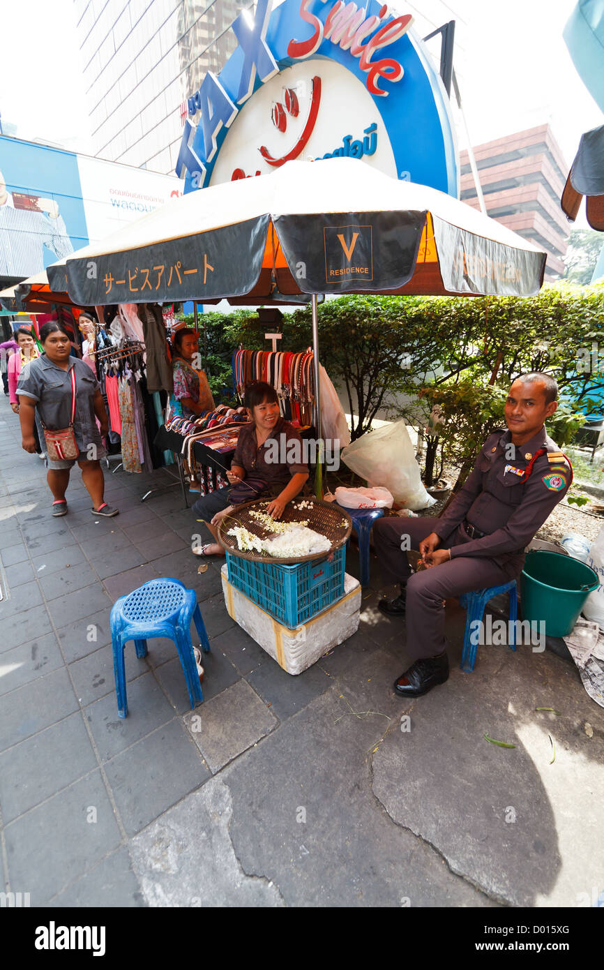 Typical Everyday Life on the Streets of Bangkok, Thailand Stock Photo ...