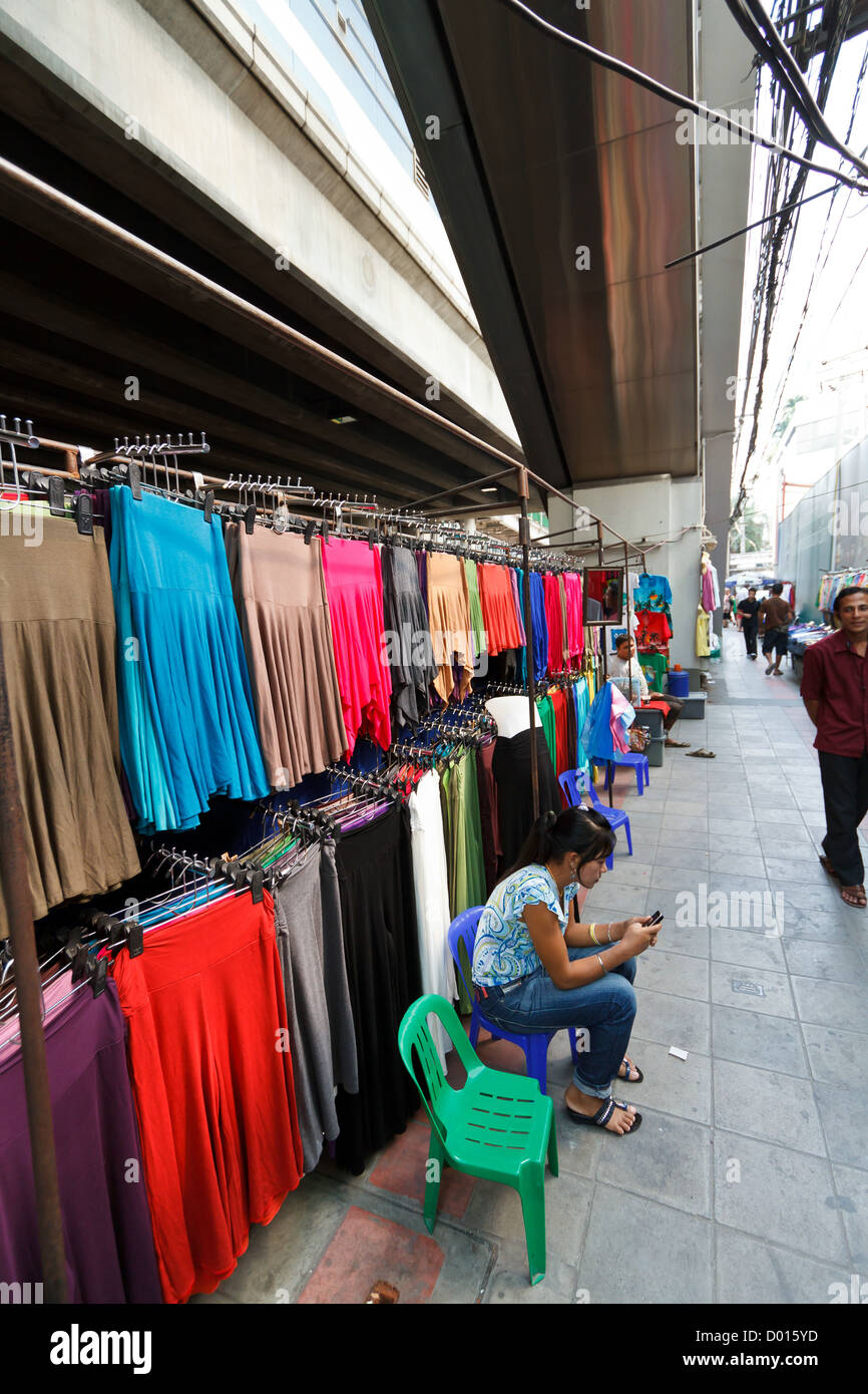 Typical Everyday Life on the Streets of Bangkok, Thailand Stock Photo ...