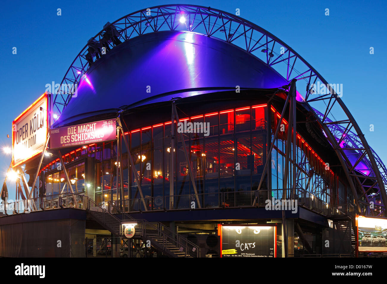 Musical dome at twilight hi-res stock photography and images - Alamy