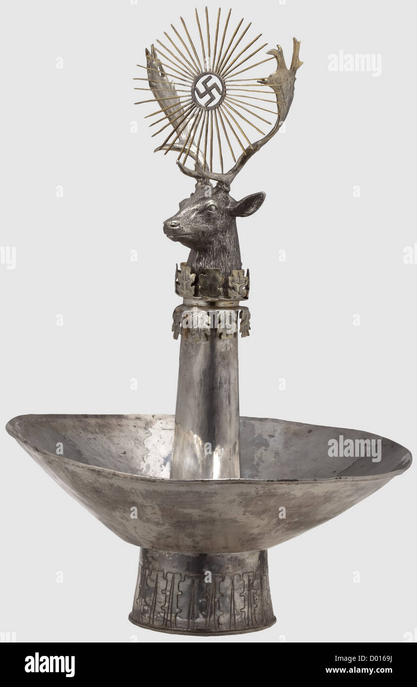 Hermann Göring - an important,splendid table centrepiece from Carinhall ...