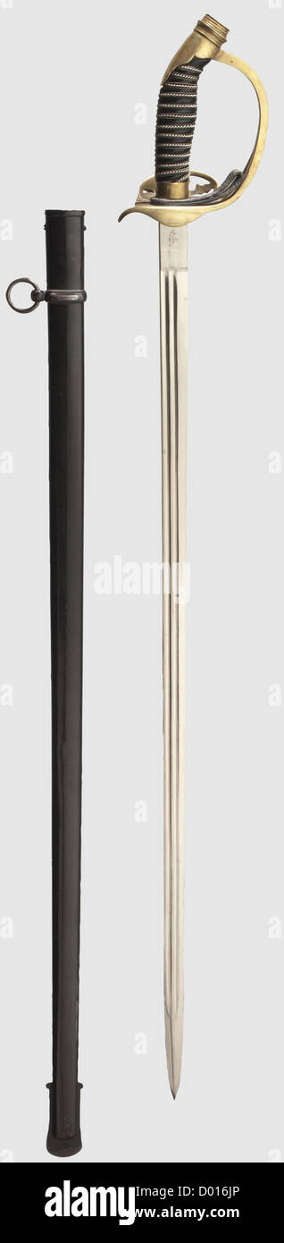 A model 1889 sword for oficers of the Prussian infantry,Maker Clemen ...