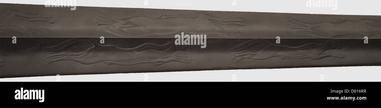 Hermann Göring - A splendid sword with a decorated bronze blade in the ...