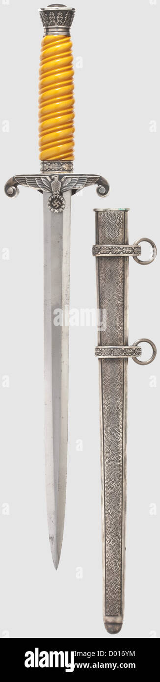 Generalmajor Fritz Ebeling(1887 - 1970),his personal dagger model 1935 ...