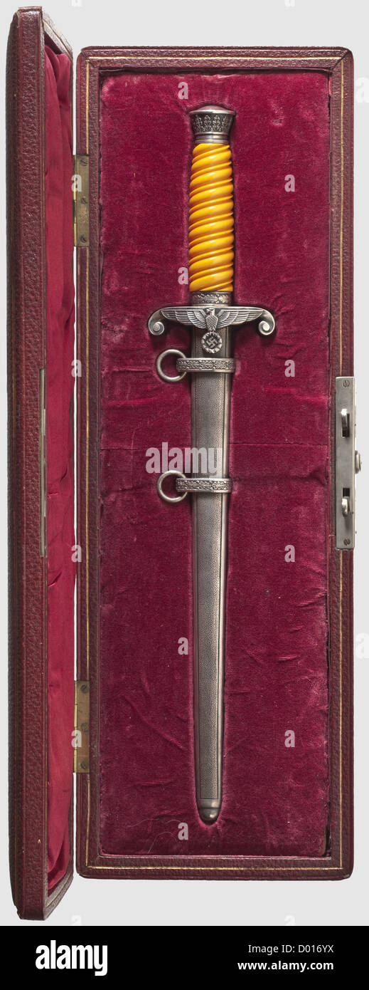 Generalmajor Fritz Ebeling(1887 - 1970),his personal dagger model 1935 ...