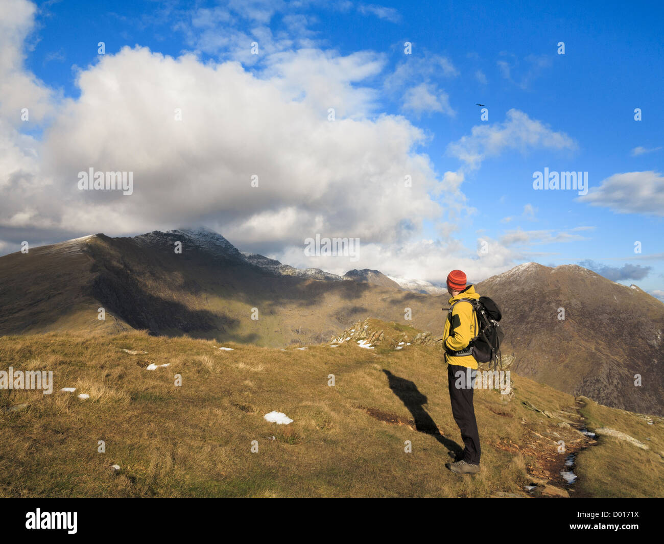 Aran ridge snowdonia hi-res stock photography and images - Alamy