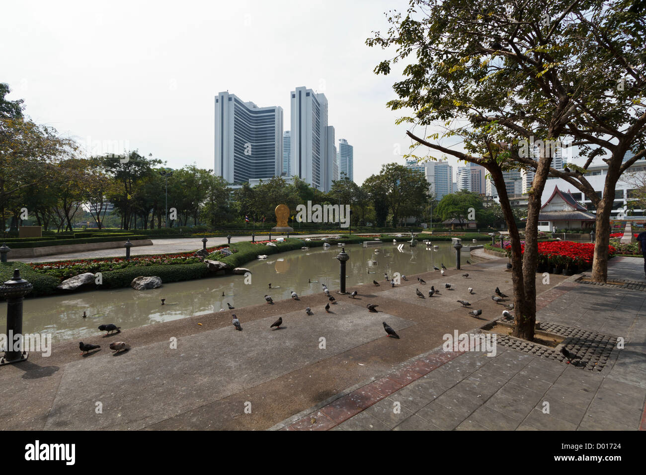 Park in Bangkok , Thailand Stock Photo - Alamy