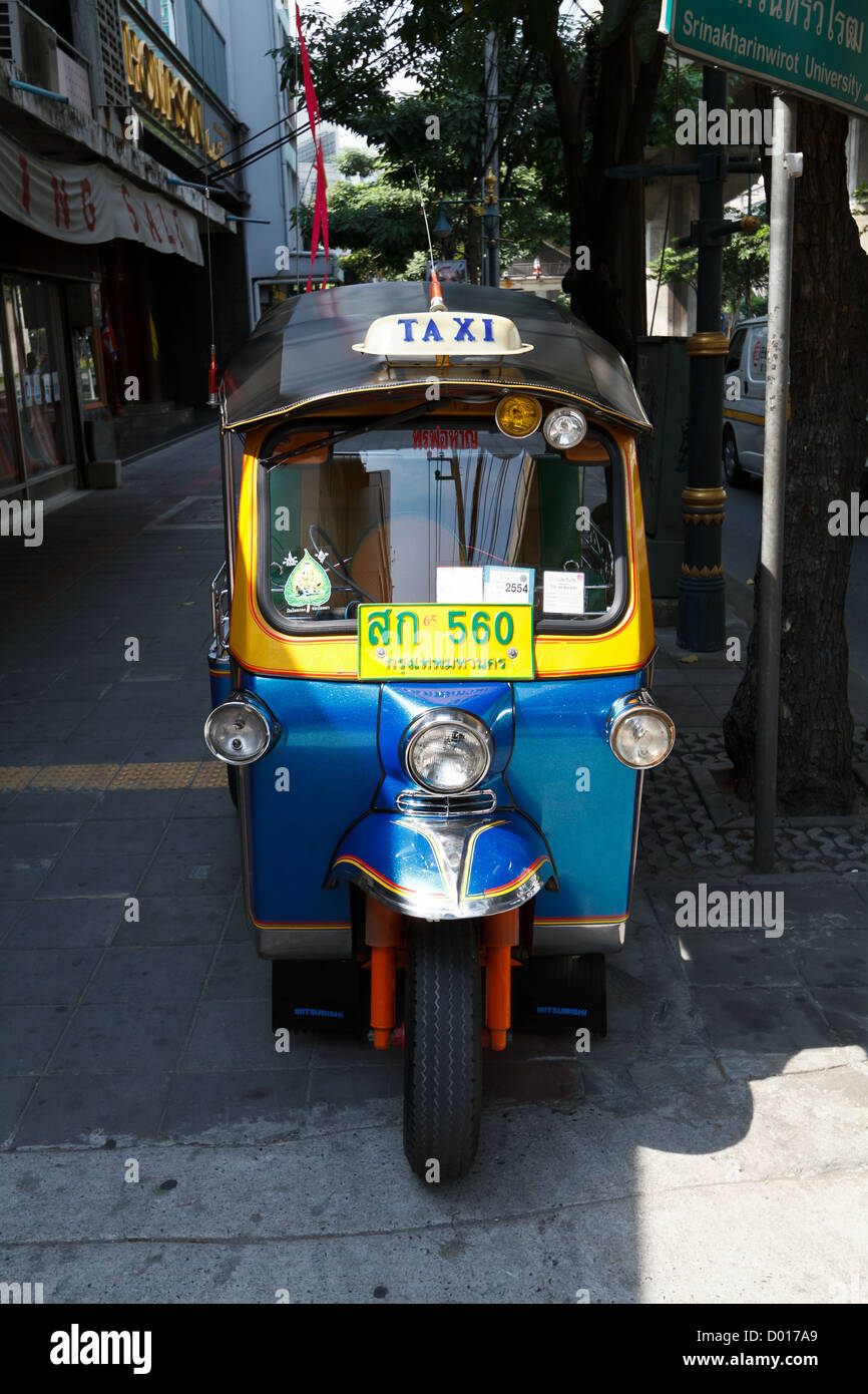 Traditional Tuk-Tuk in Bangkok, Thailand Stock Photo - Alamy