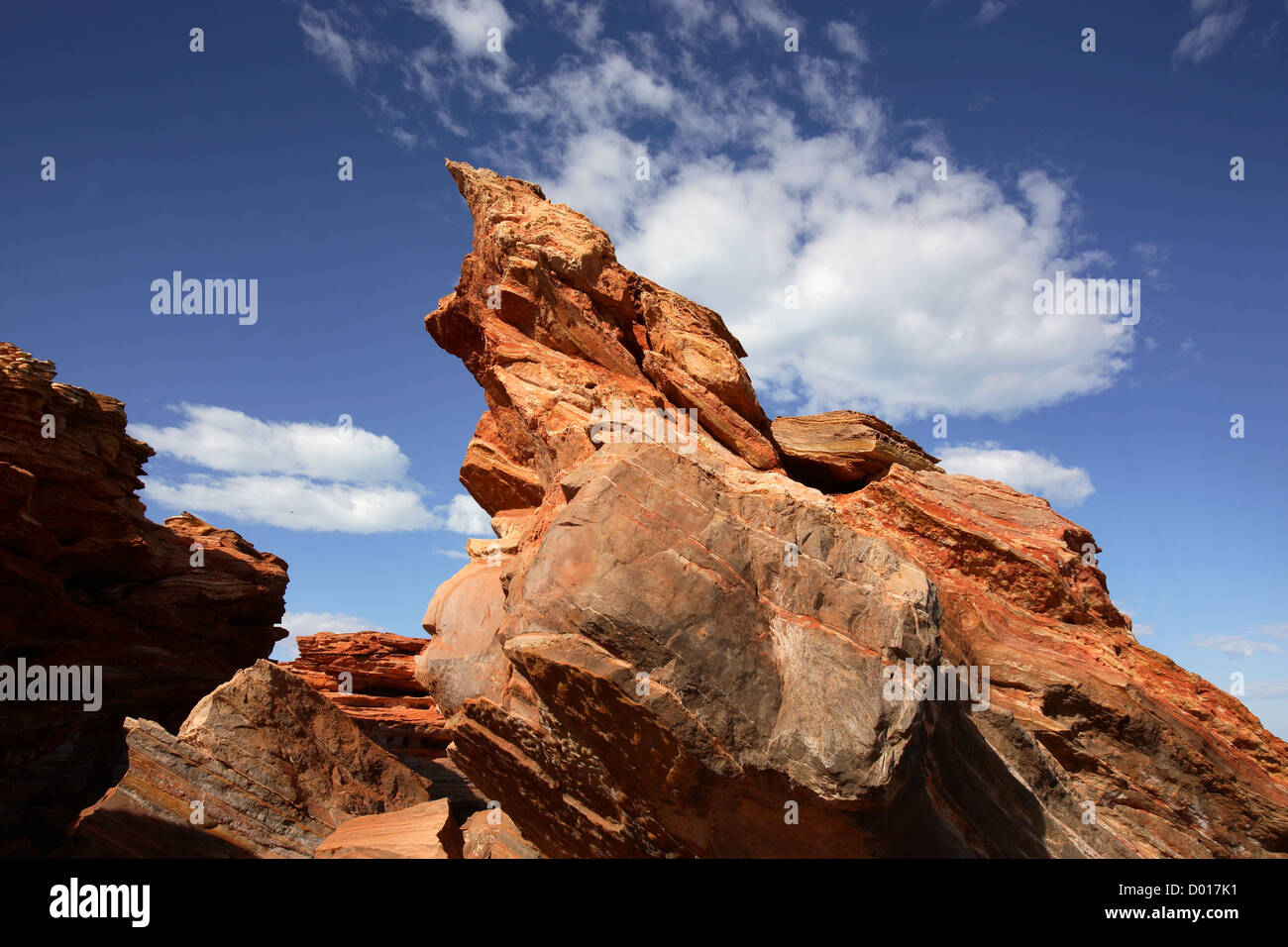 Rock formations at Gantheaume Point. Broome, Western Australia Stock ...