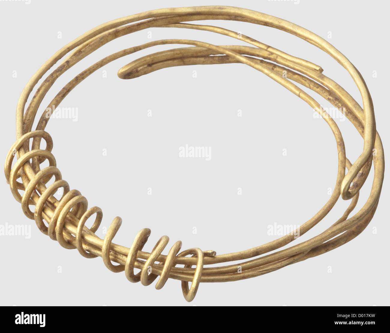 Circa 1500 bc the armlet worked in one piece hi-res stock photography ...