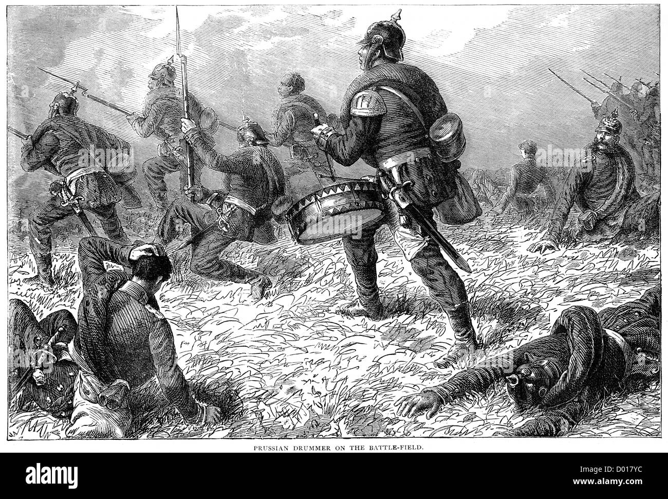 Battlefield drum Black and White Stock Photos & Images - Alamy