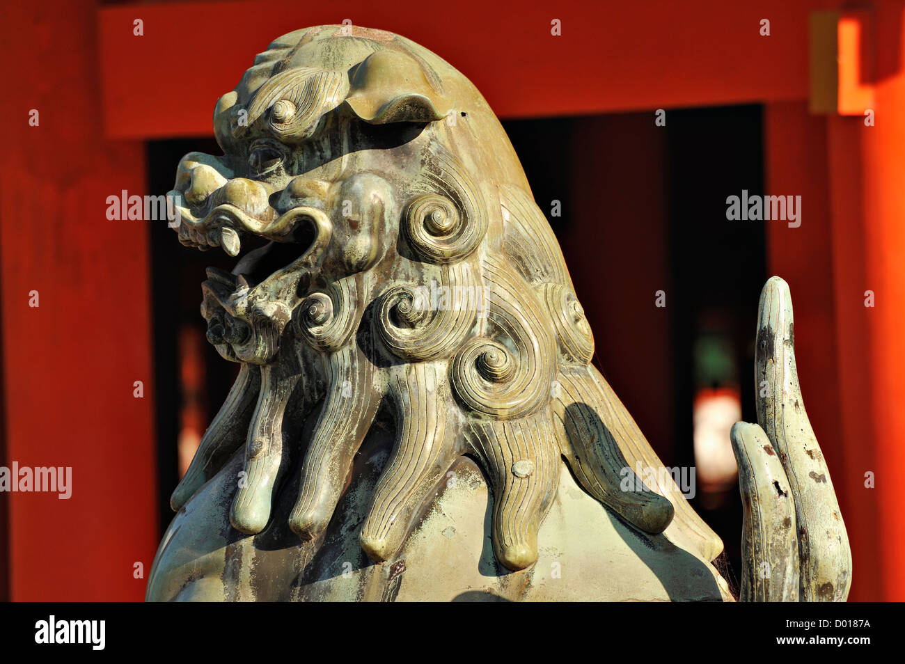 Guardian of the sacred temple hi-res stock photography and images - Alamy