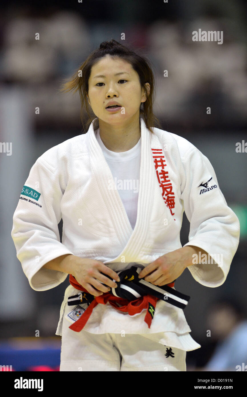 Emi Yamagishi (JPN), NOVEMBER 11, 2012 - Judo : Kodokan Cup 2012 ,-48kg at Chiba Port Arena ...