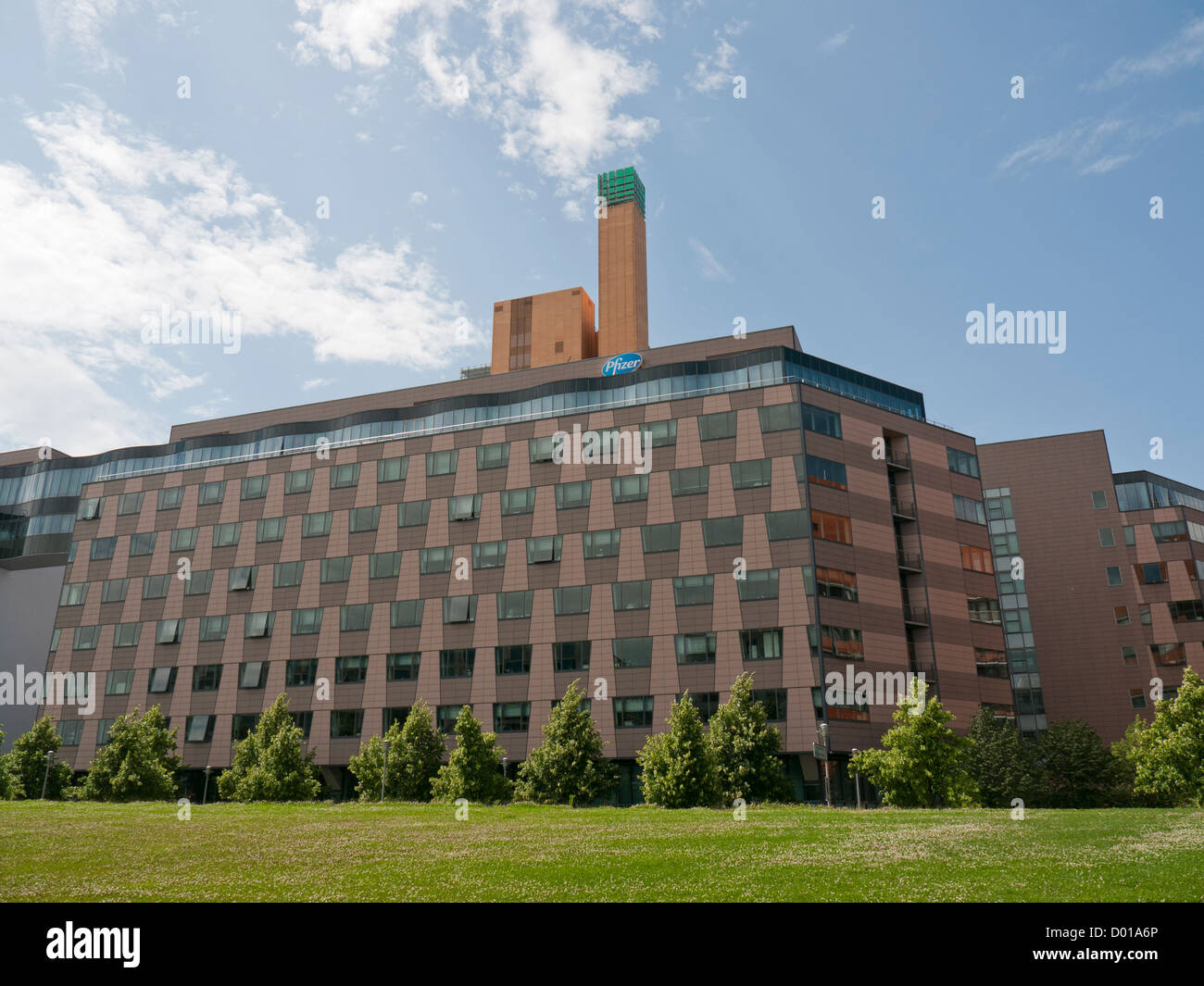 Pfizer building in Berlin Germany Stock Photo - Alamy