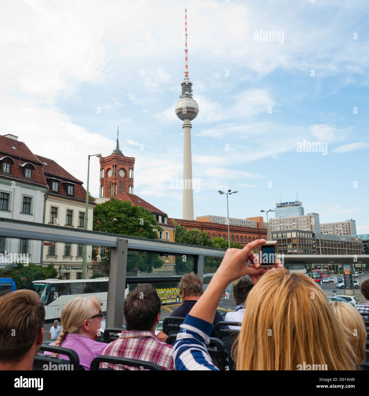 The television tower which is a popular visual landmark in the city ...