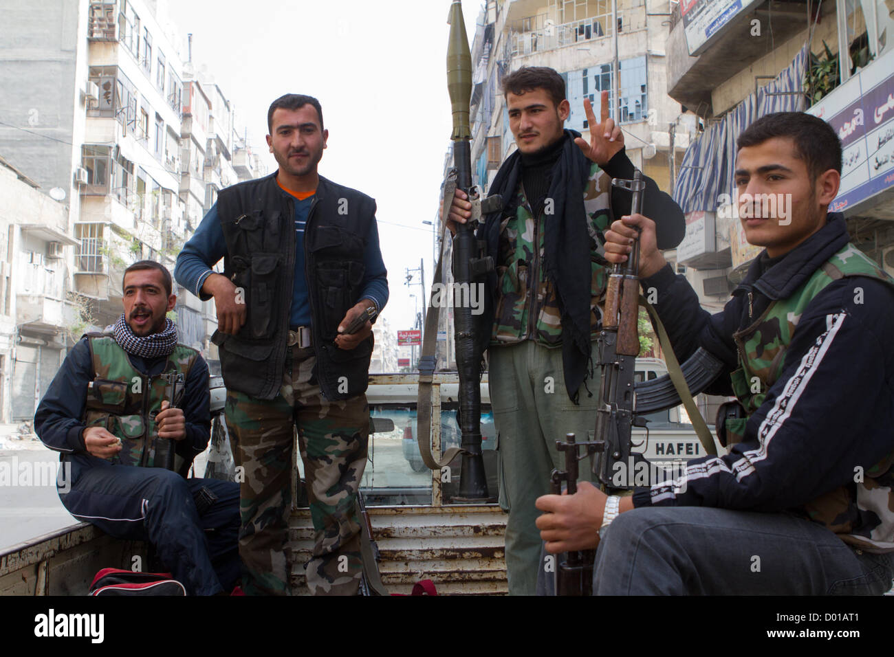 Free syrian army members tank hi-res stock photography and images - Alamy