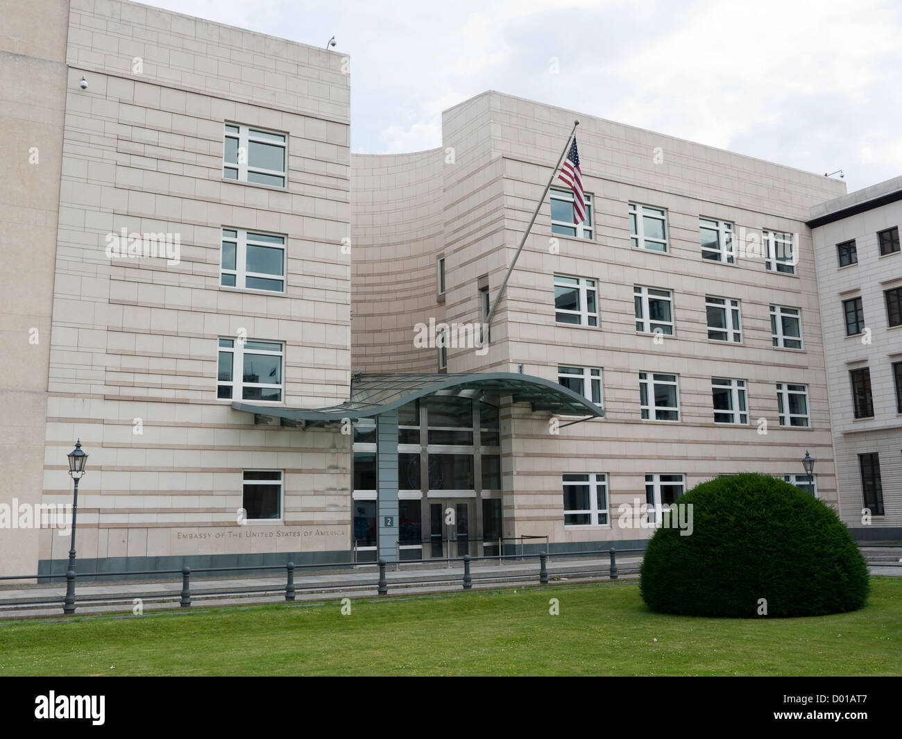 United States of America embassy Berlin Germany Stock Photo - Alamy