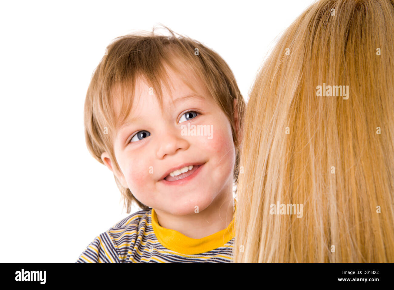 Child head back isolated hi-res stock photography and images - Alamy