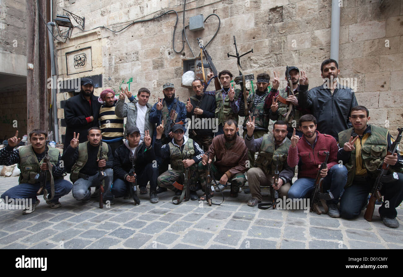 Free syrian army fighters war hi-res stock photography and images - Alamy