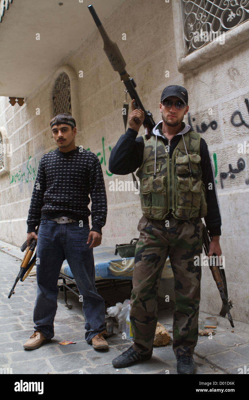 Free Syrian Army Fighters War High Resolution Stock Photography and ...
