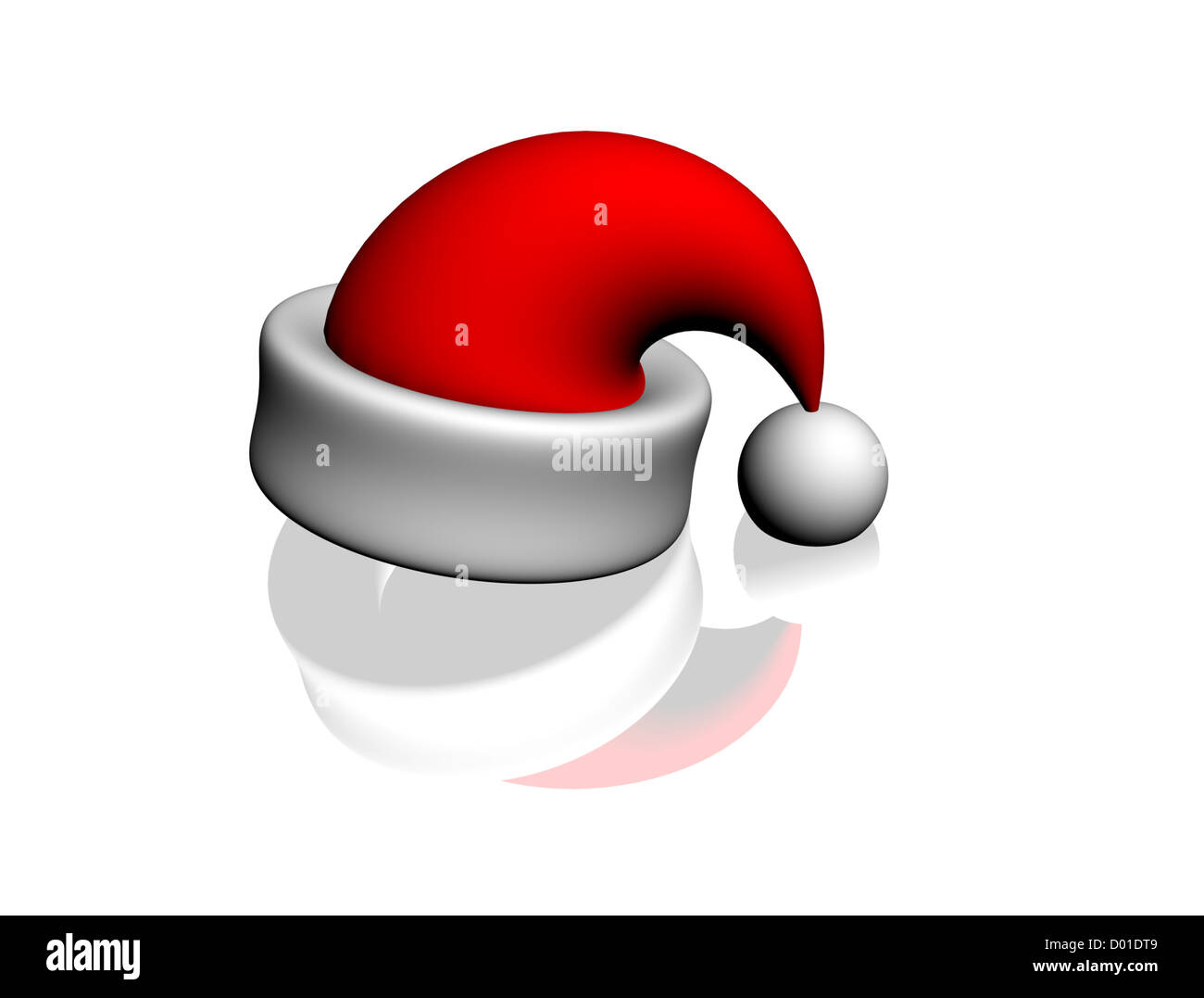Cap of Santa Claus Stock Photo - Alamy