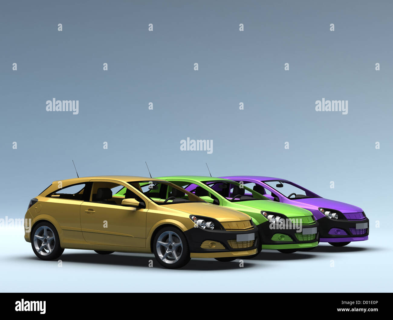 Conceptual car saloon presentation,high resolution 3d render with ...