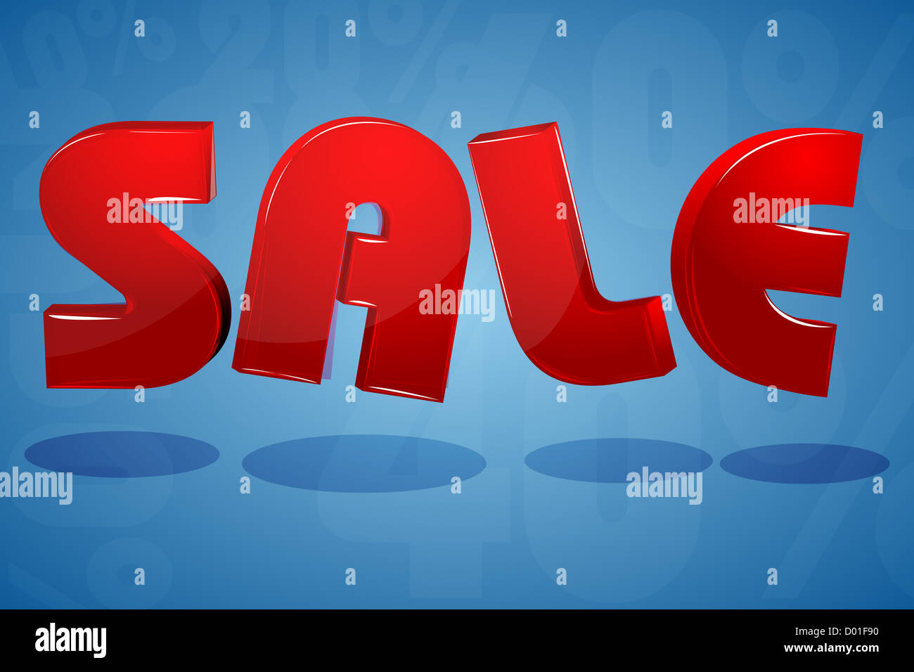 illustration of sale icon on white background Stock Photo - Alamy