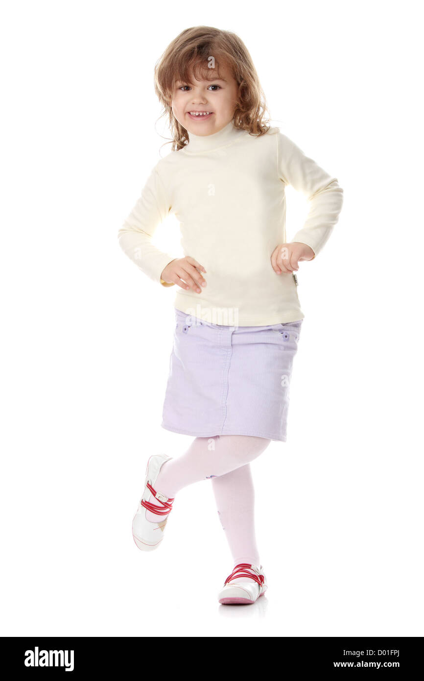 Portrait of a 5 year old girl Stock Photo - Alamy