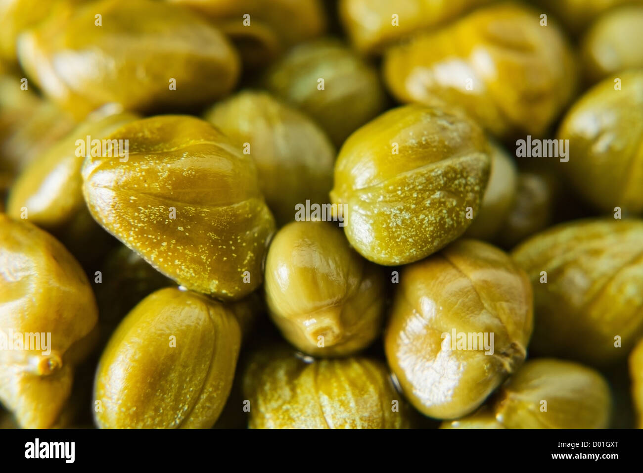 Pickled marinated green capers hi-res stock photography and images - Alamy