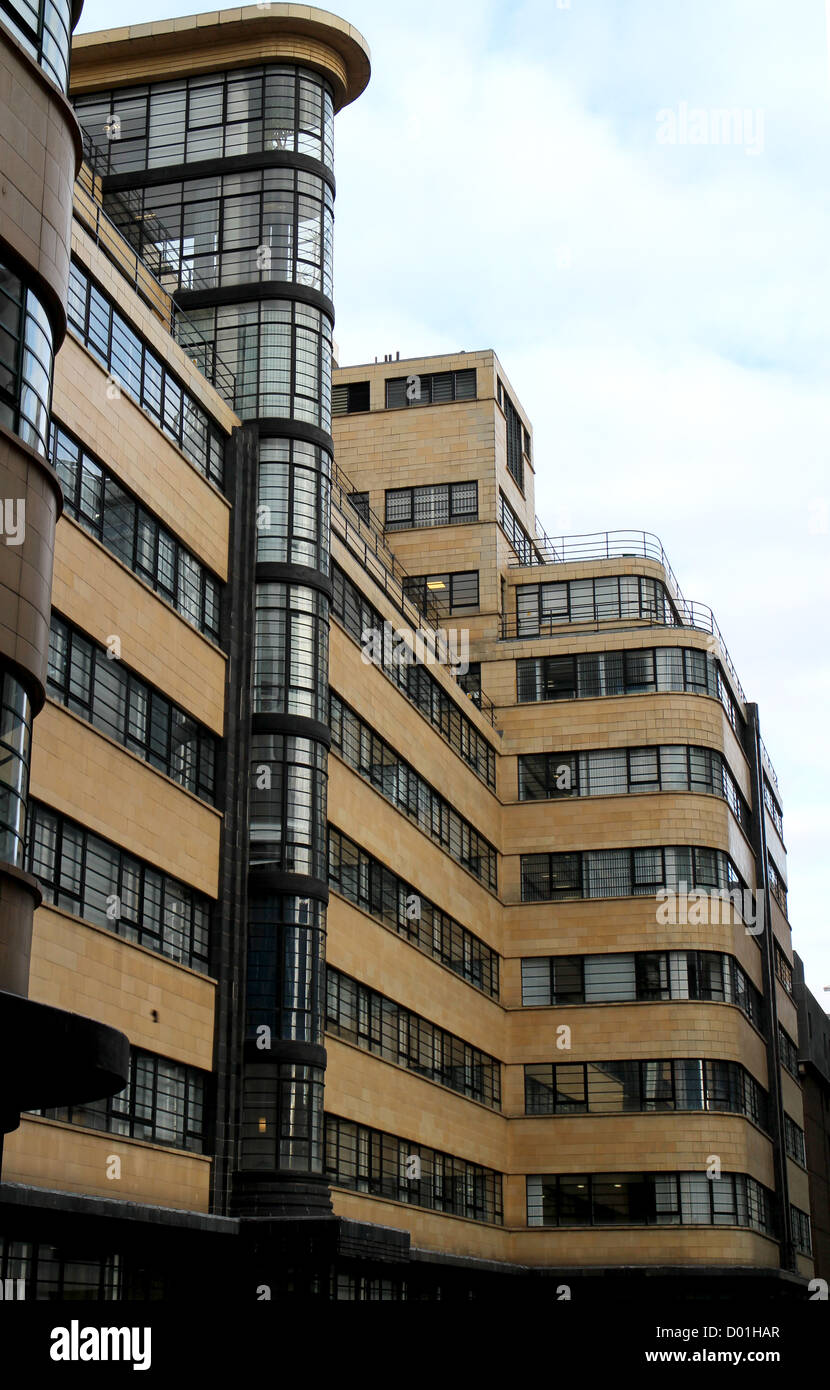 Ibex House, Streamline Art Deco Moderne style office block built ...