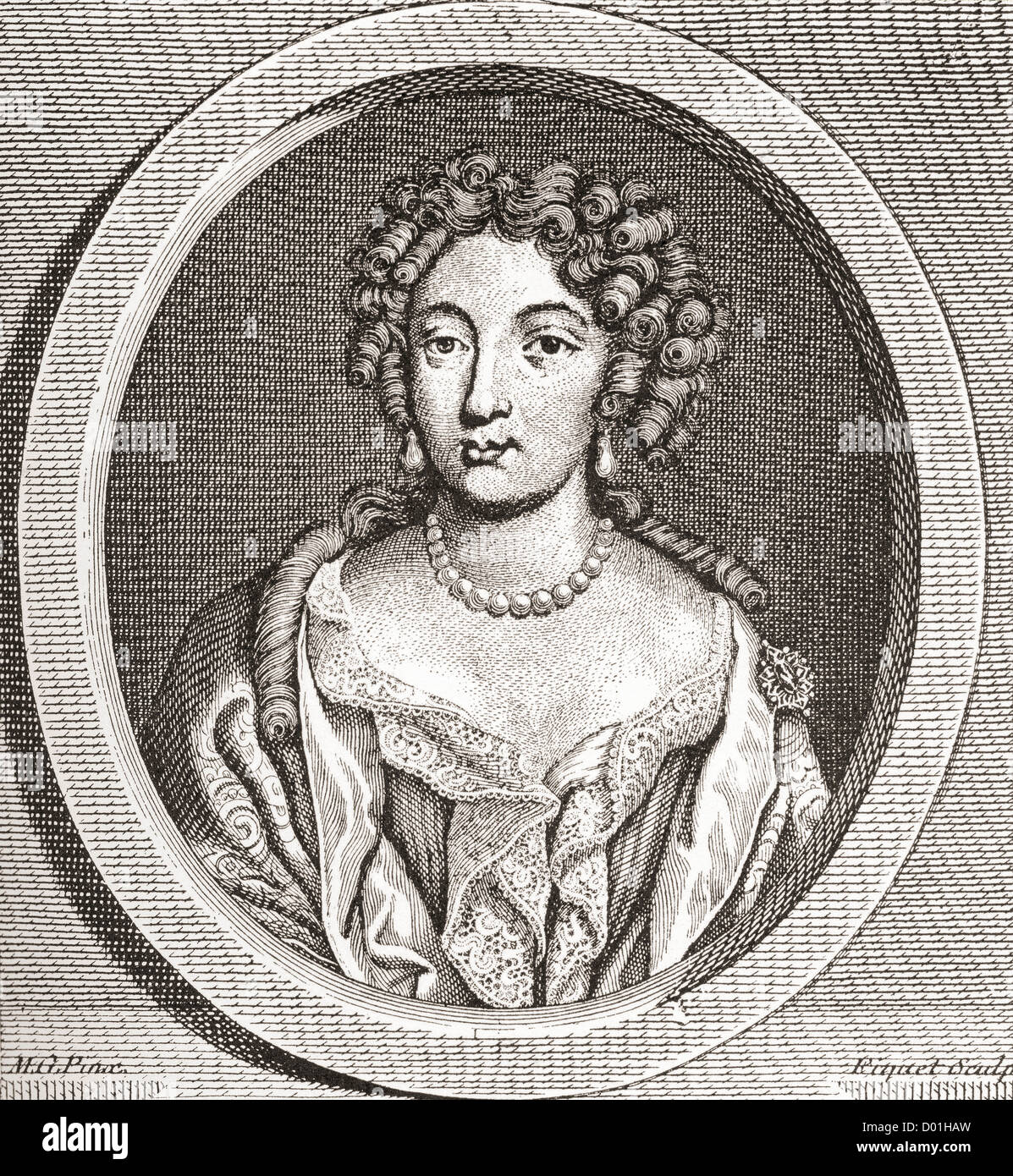 Marie Angélique de Scorailles, 1661 –1681. French noblewoman and one of ...
