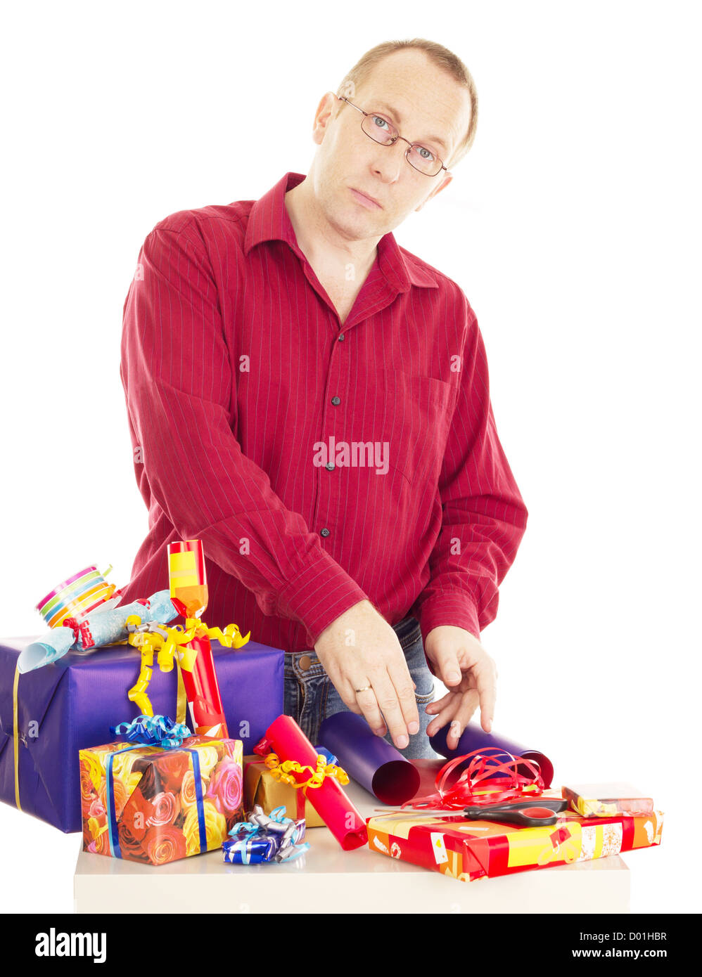 Decorative packaging for gifts hi-res stock photography and images - Alamy