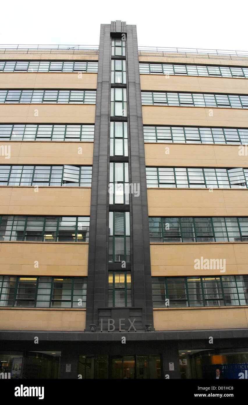 Ibex House, Streamline Art Deco Moderne style office block built ...