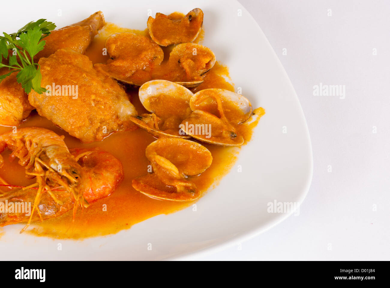 Hake seafood casserole hi-res stock photography and images - Alamy